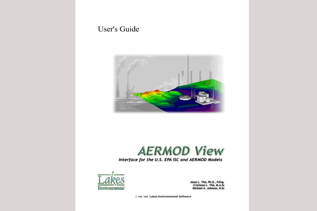 کتاب راهنمای استفاده از نرم افزار AERMOD View